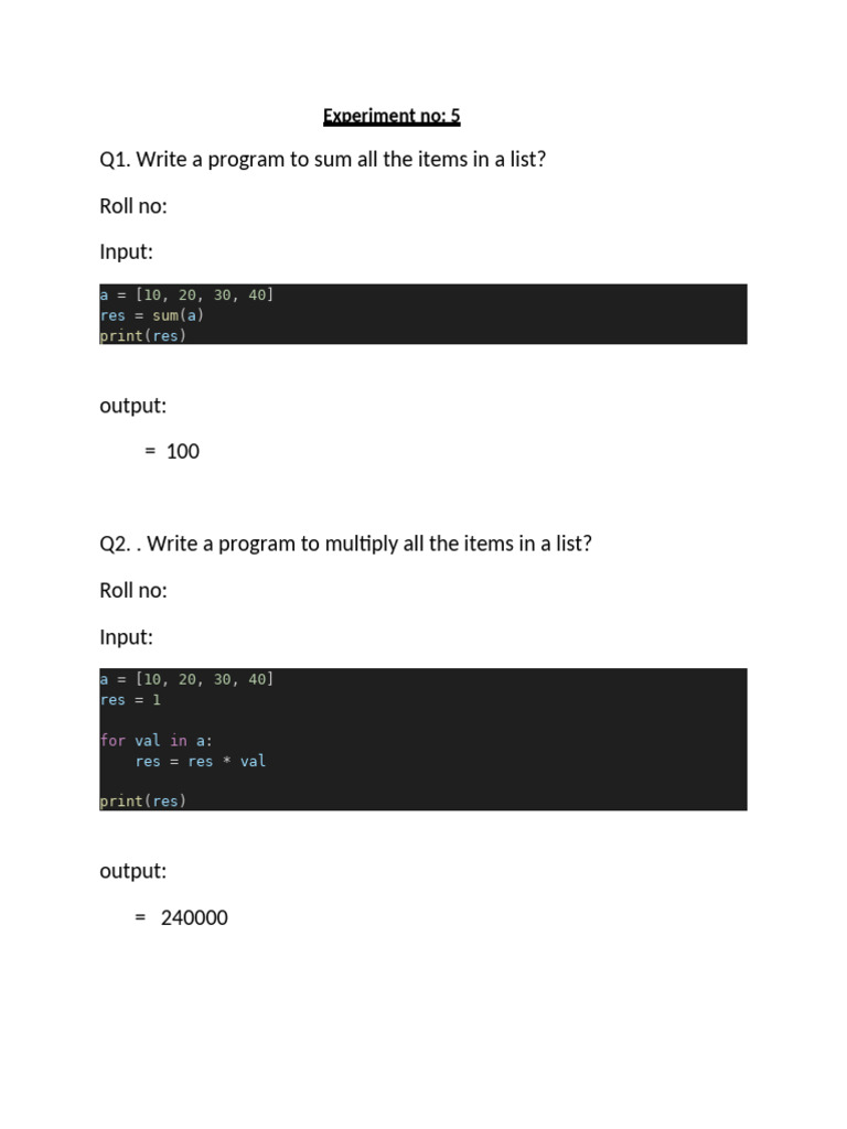 Experiment No 5.py | PDF