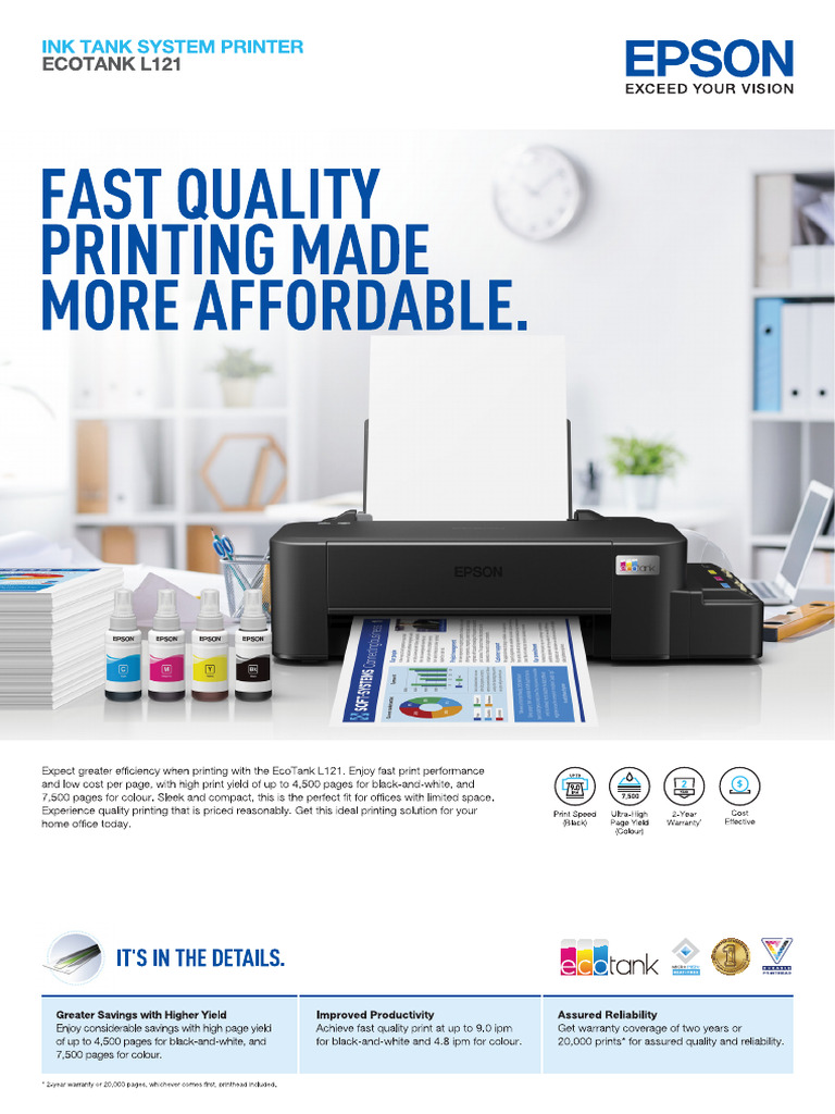 EPSON_EcoTank_L121 | PDF
