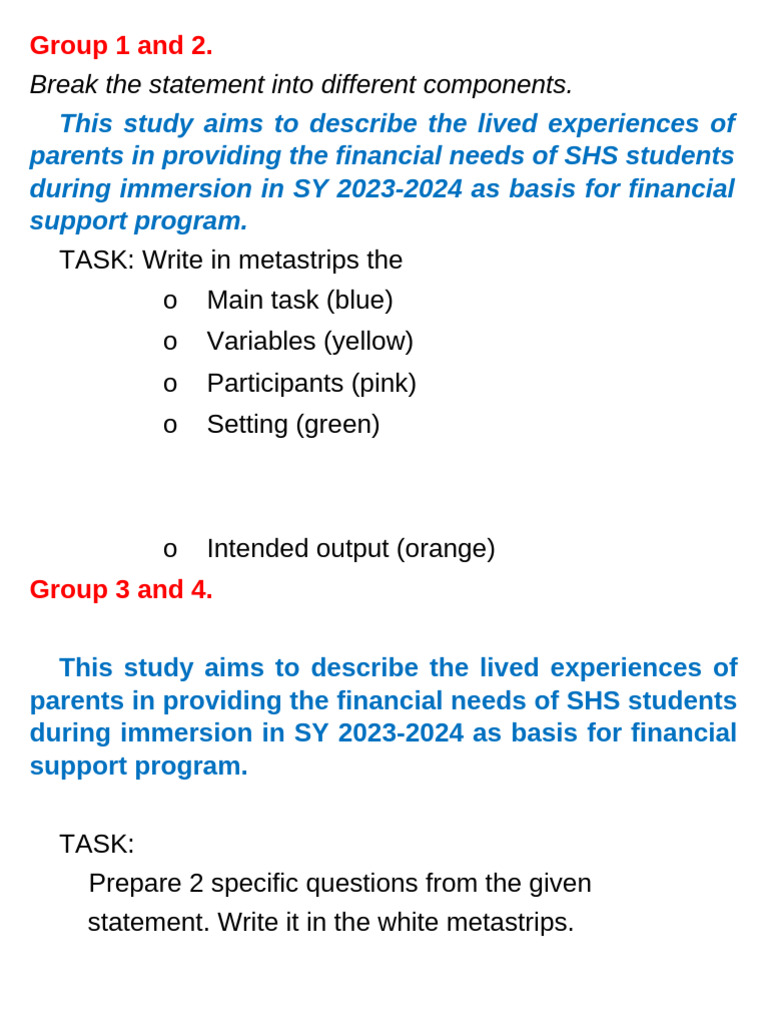 Group Act | PDF