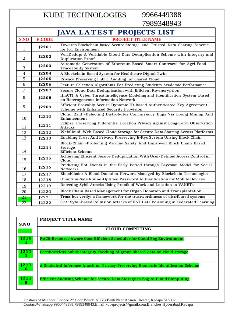 Java Major - Ieee - 2022-2023 | PDF | Internet Of Things | Encryption