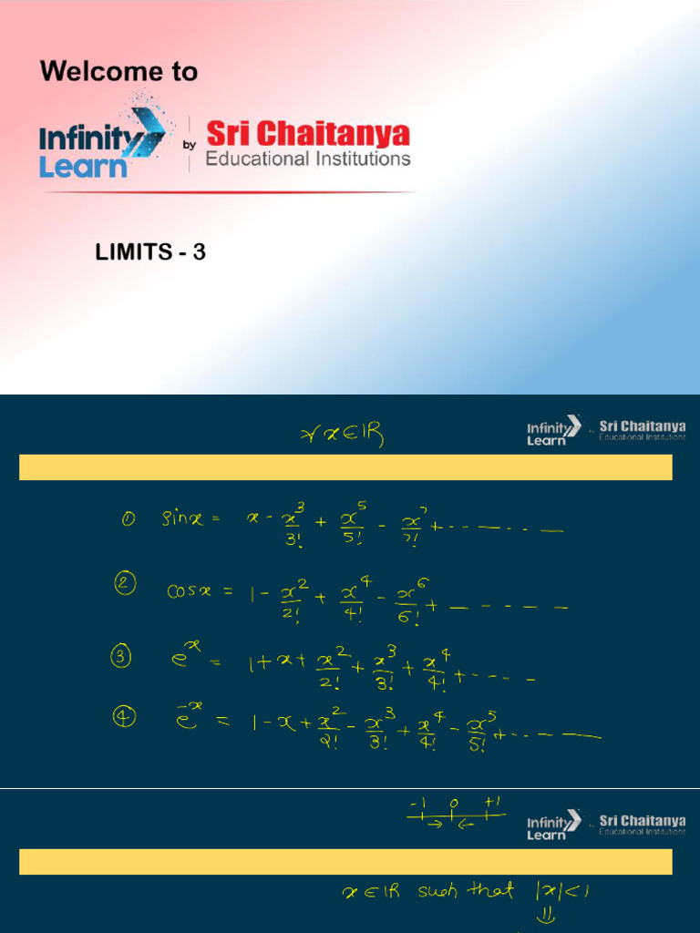 Session PDF Greatest Integer Function & Expansions Limits Part 3 | PDF