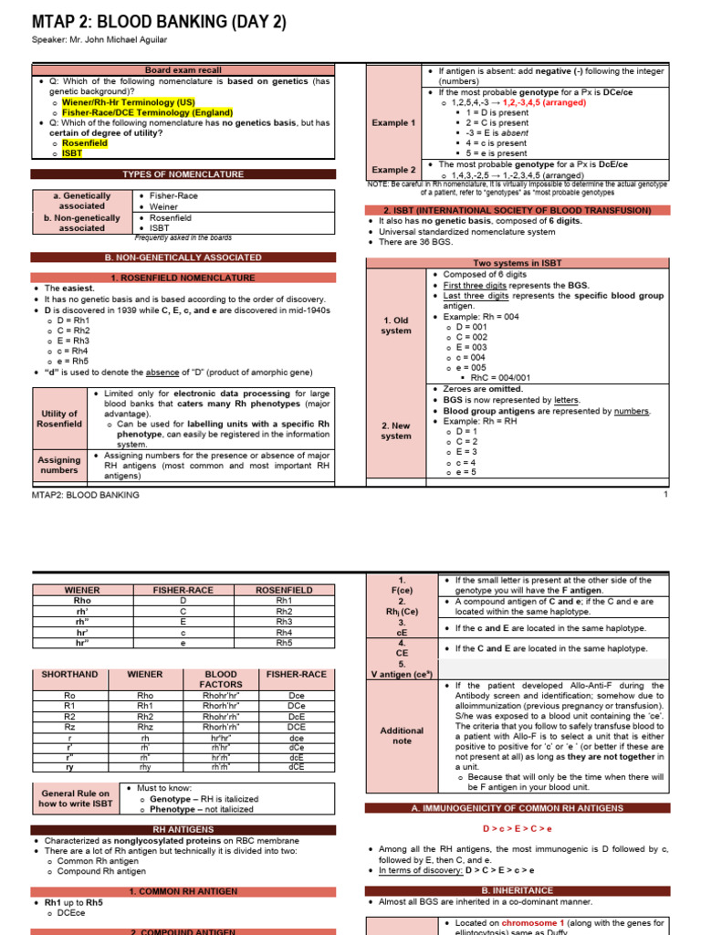 MTAP2-BB-Day-2 | PDF | Blood Type | Antibody