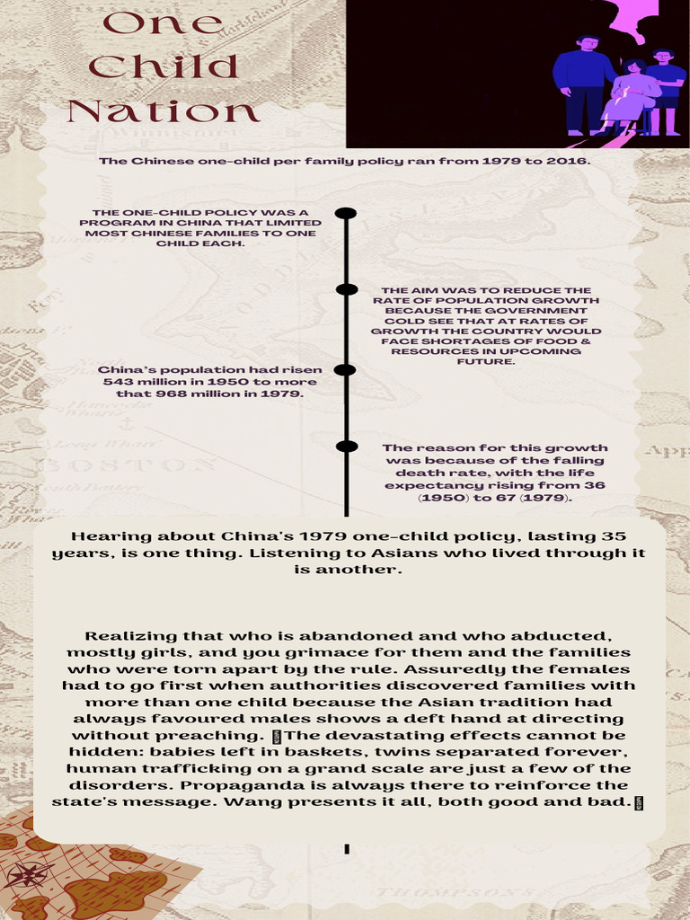Impact of China's One-Child Policy | PDF