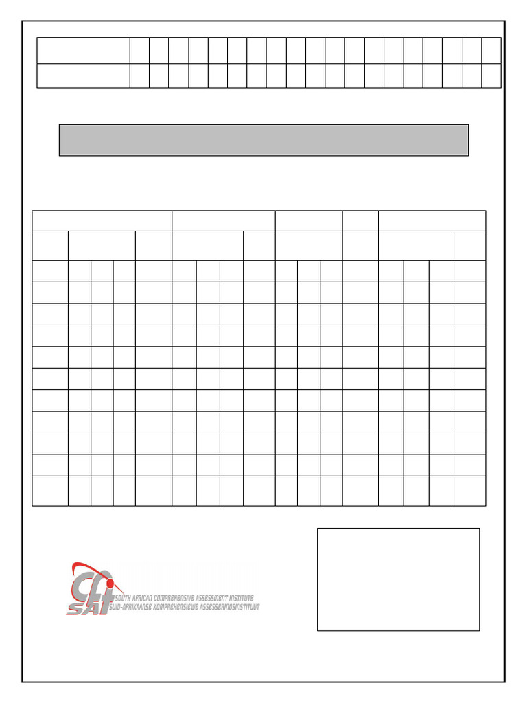 Maths P2 Sup2020 Answer Book | PDF | Adolescence | Student Assessment ...