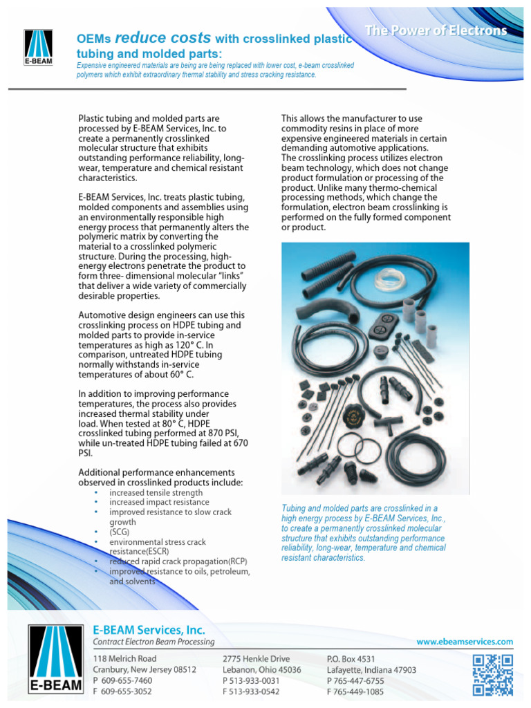 Cost-Effective Crosslinked Plastic Solutions | PDF | Plastic | Polymers