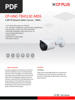 4MP Dual Light Bullet Camera Overview | PDF | Camera Lens | Camera