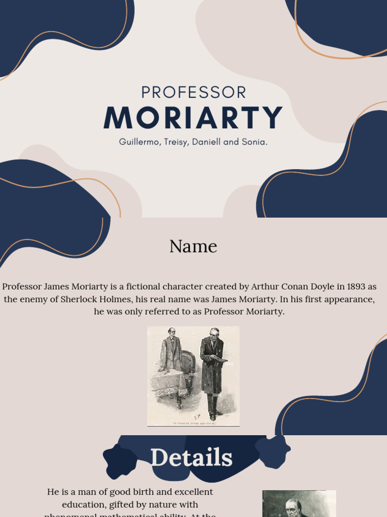 Professor Moriarty: The Criminal Genius | PDF