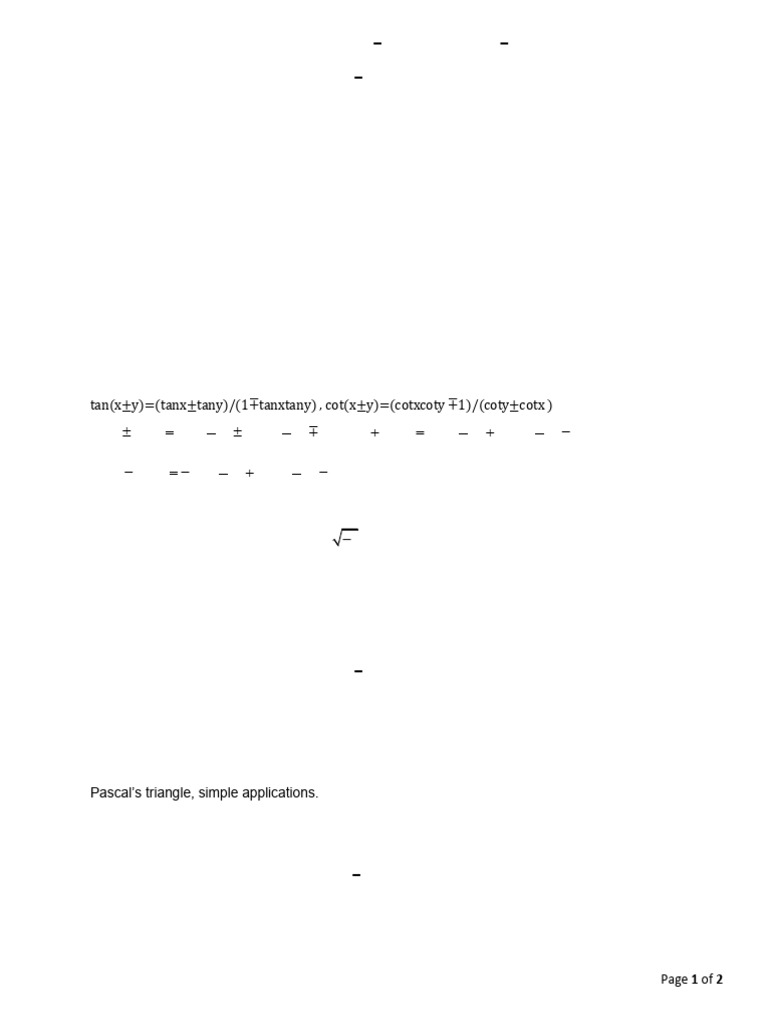 Syllabus Mathematics Xi Ok Pdf Set Mathematics Line Geometry