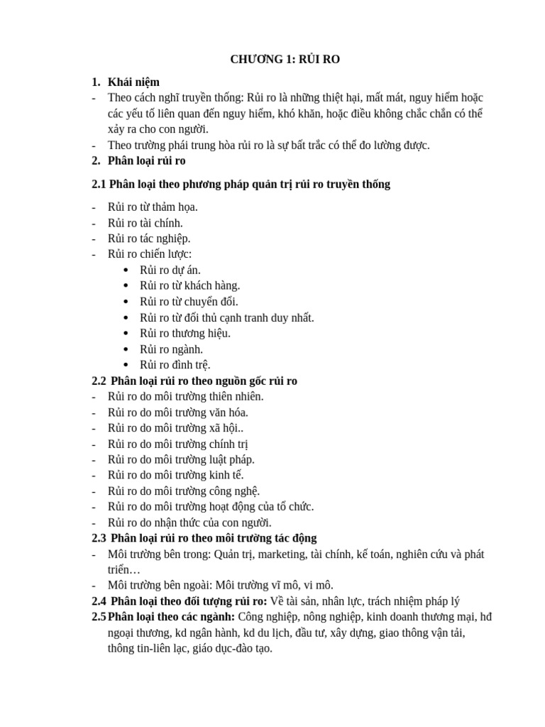 ÔN TẬP QTRR | PDF