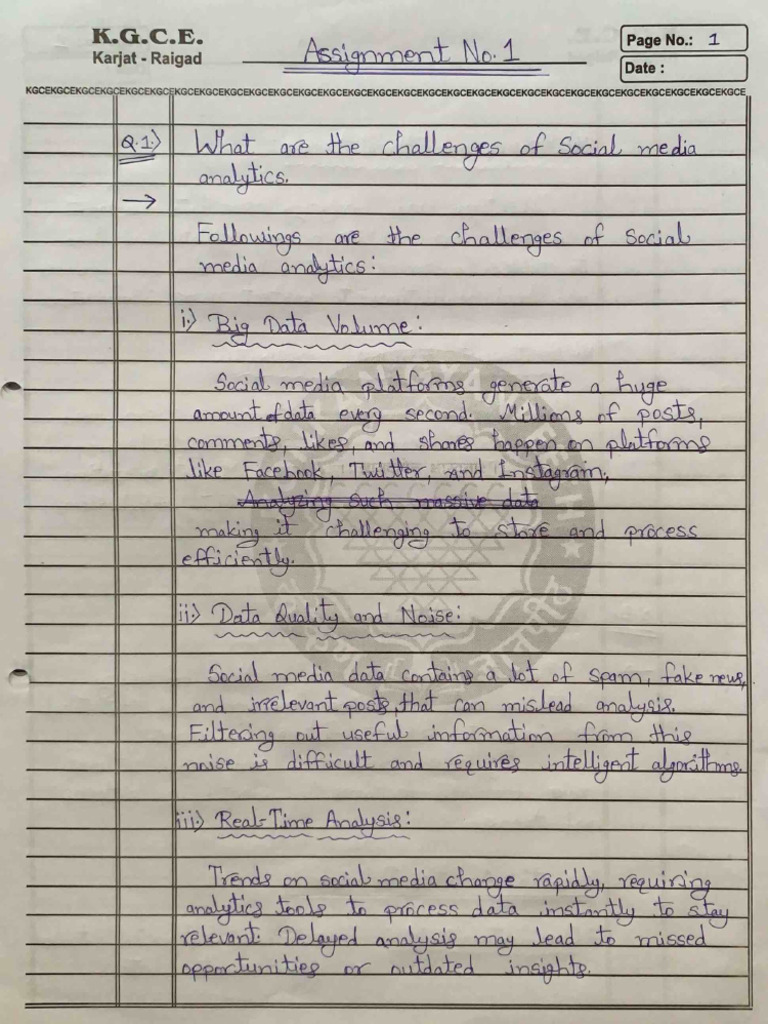 SMA Assignment No.1 | PDF