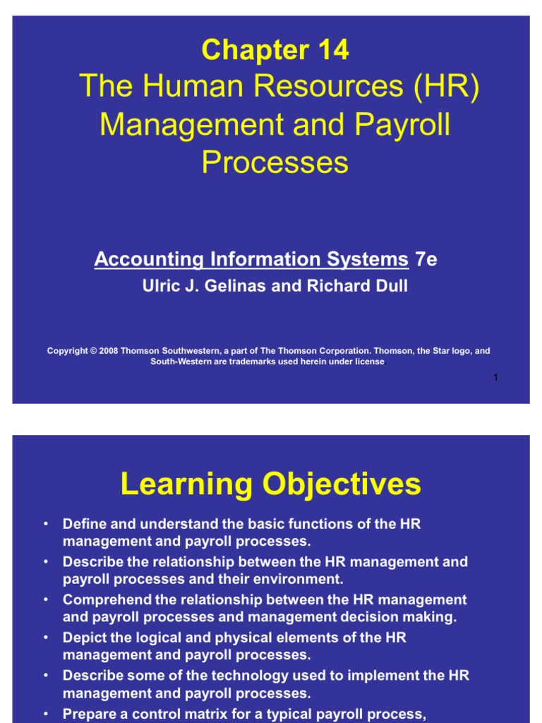 CH14 7ed | PDF | Payroll | Human Resource Management