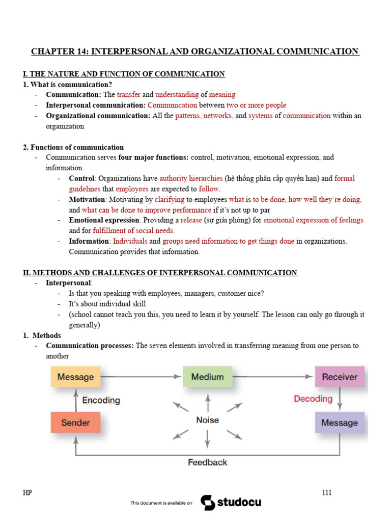 chap 14 | PDF | Communication | Information