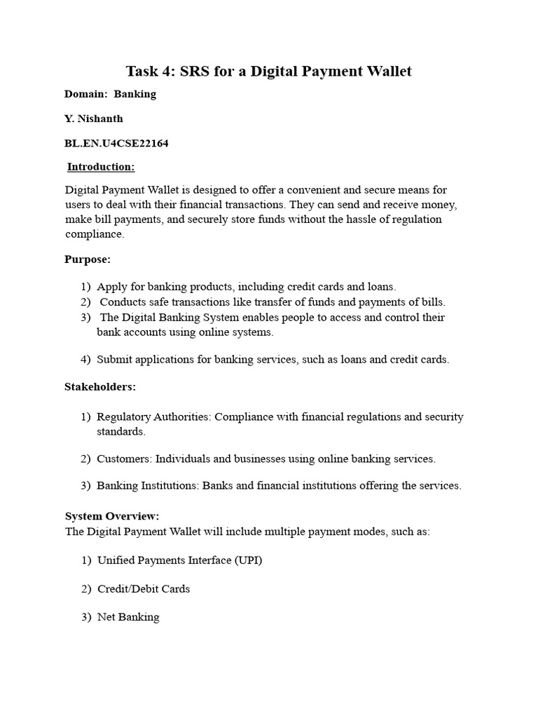 Requirements Engineering Assignment CSE22164 | PDF | Banks | Credit Card
