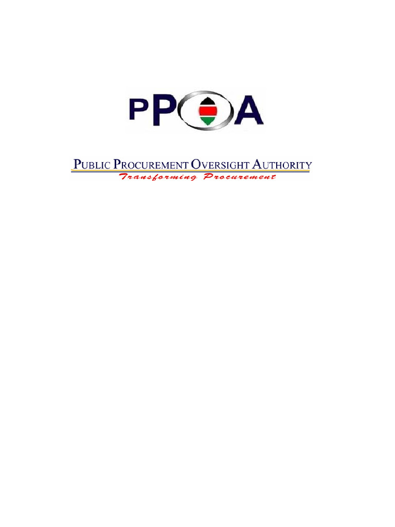 General Procurement Manual | PDF | Auction | Risk