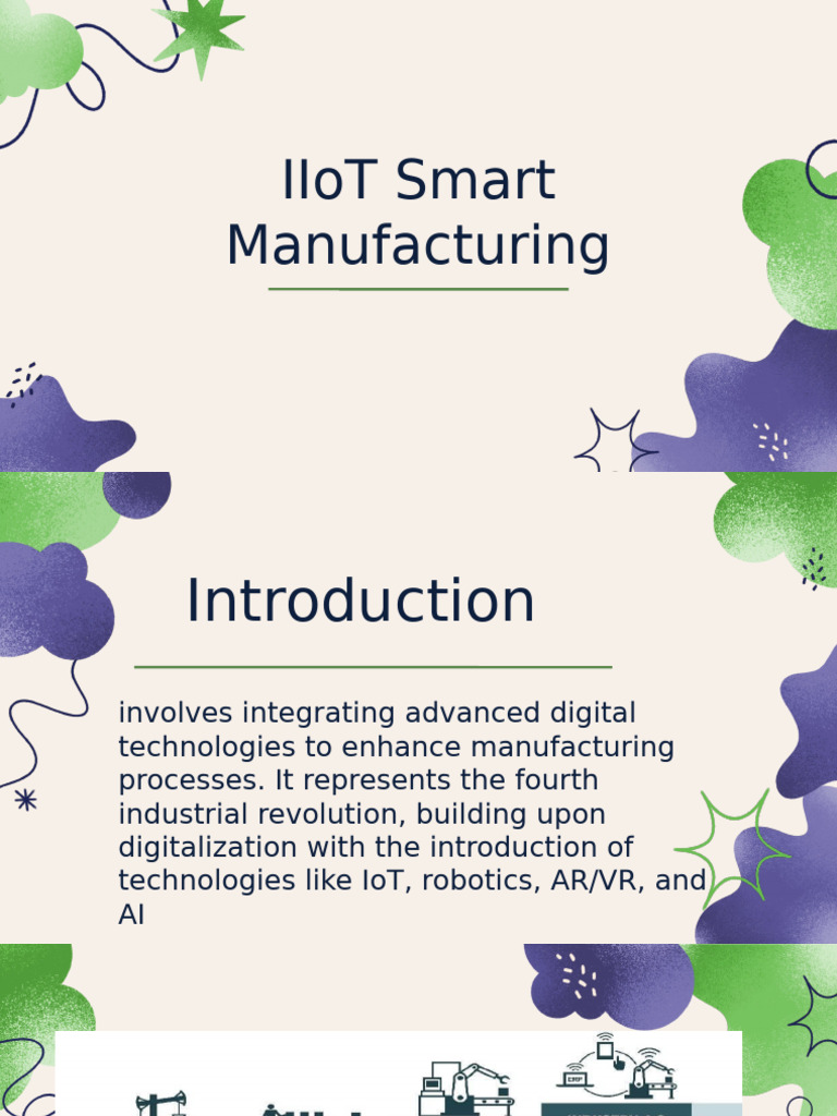 IIoT Smart Manufacturing | PDF