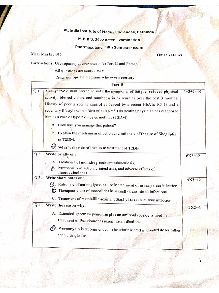 Aiims 2 ND Year Pyqs | PDF