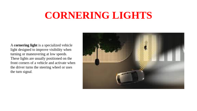 Cornering Lights | PDF