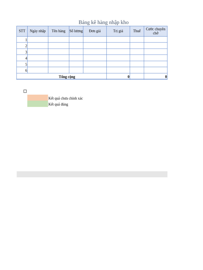 Excel Co Ban Bai Tap 01 Kho | PDF