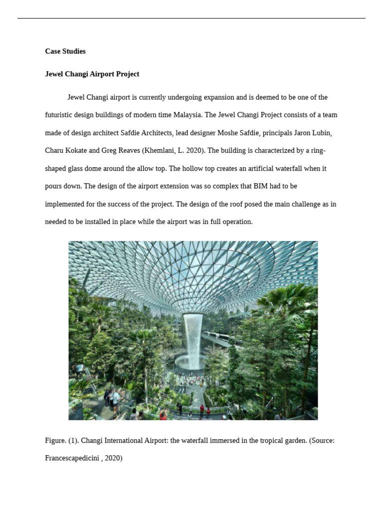 Jewel Changi Airport Design Case Study | PDF | Building Information ...