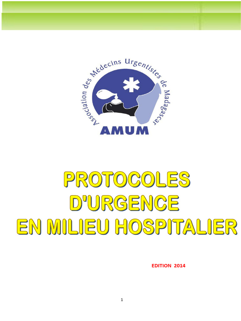 Protocole Médicale | PDF | Infarctus du myocarde | Hypertension artérielle