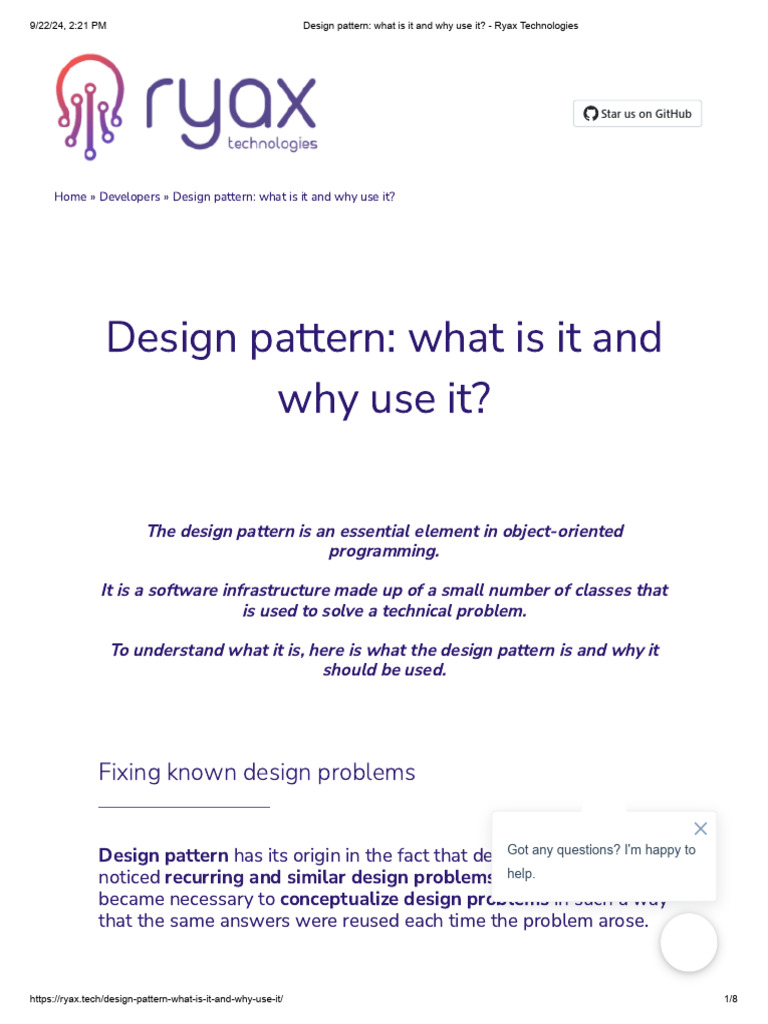 Understanding Design Patterns in Programming | PDF | Software Design Pattern | Computer Programming