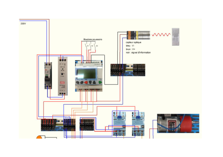 schema câblage automate millenium | PDF