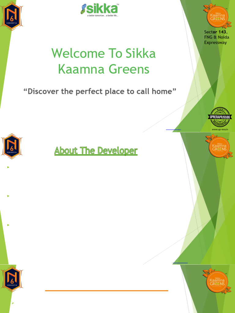 Sikka Kaamna Greens_Infopack (1) | PDF