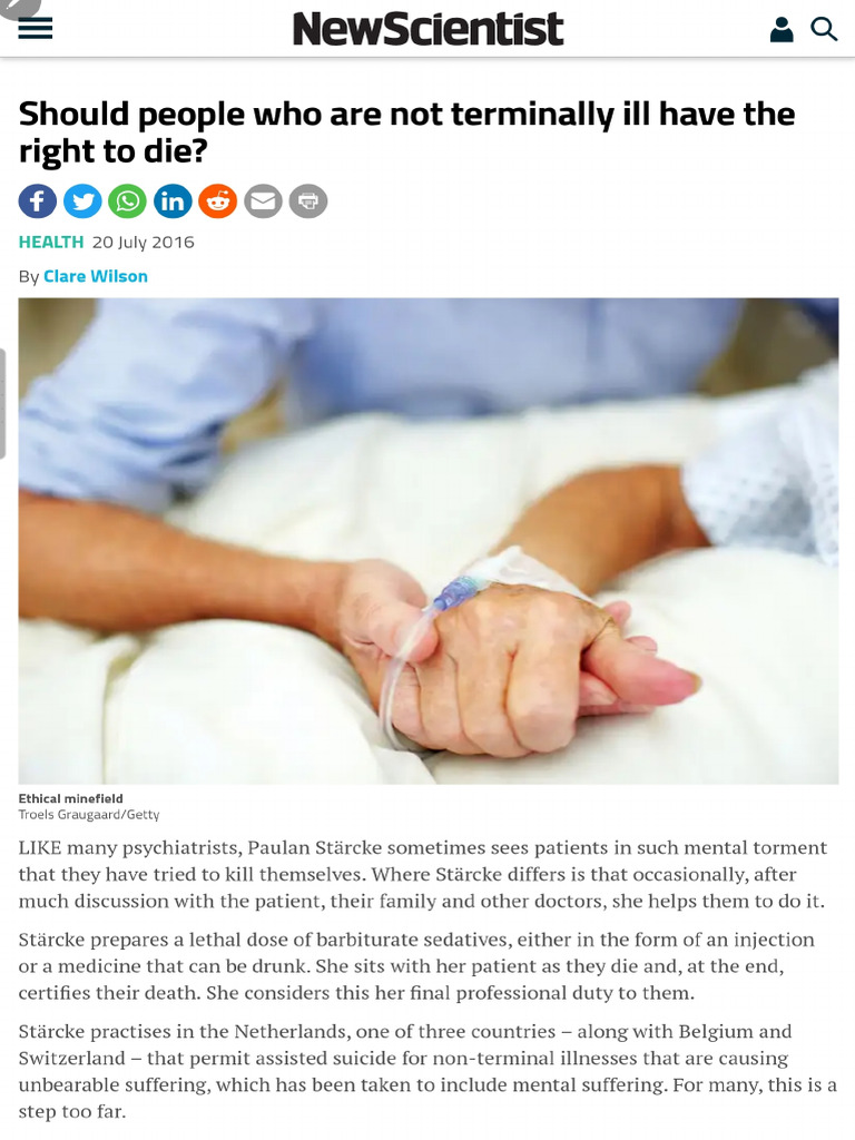 Right To Die | PDF