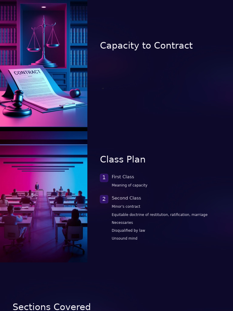 Capacity To Contract | PDF | Mortgage Law | Estoppel