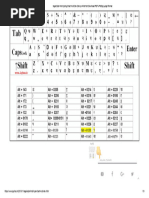Kruti Dev Hindi Typing Chart | PDF