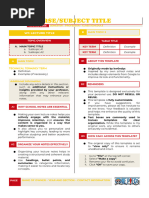 Transes Template by Rehina A | PDF