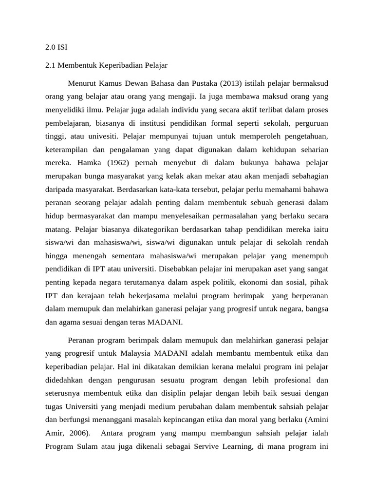 Berimpak Assign | PDF