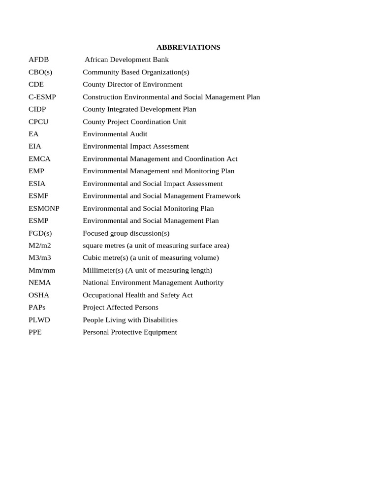 Water Project Proposal Final Draft | PDF | Environmental Impact ...