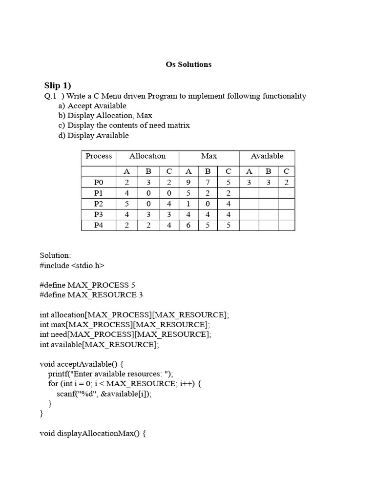 Os Practical Slips | PDF | Computer Science | Software Engineering