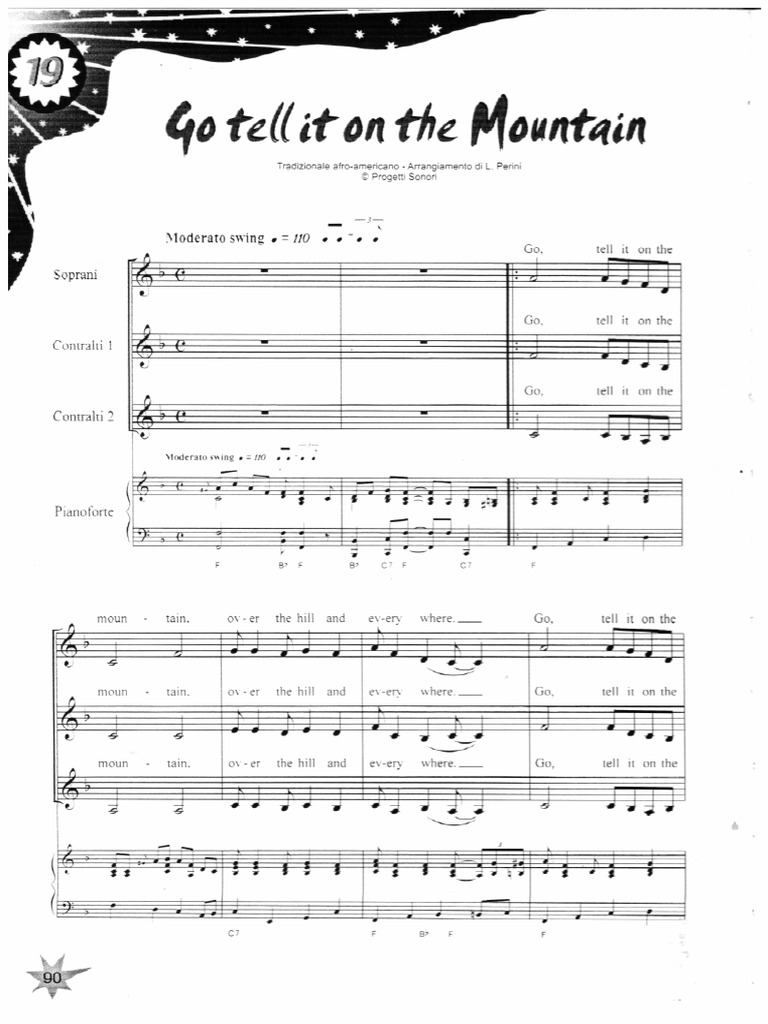 Go Tell It On The Mountain | PDF