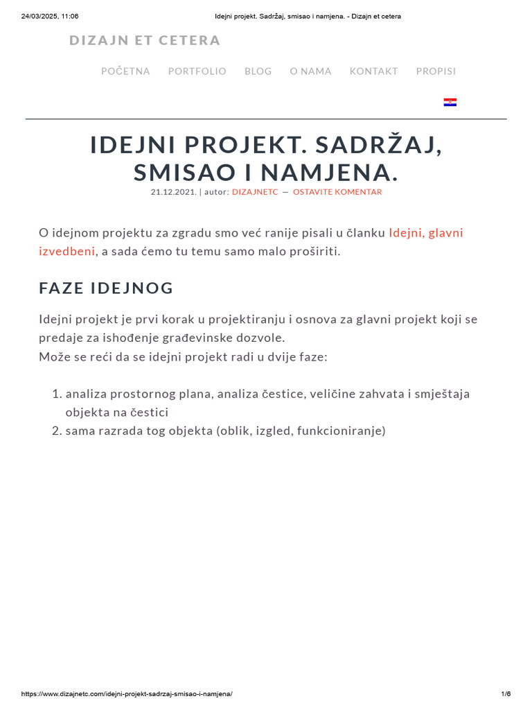 101 Idejni Projekt. Sadržaj, Smisao I Namjena. - Dizajn Et Cetera | PDF
