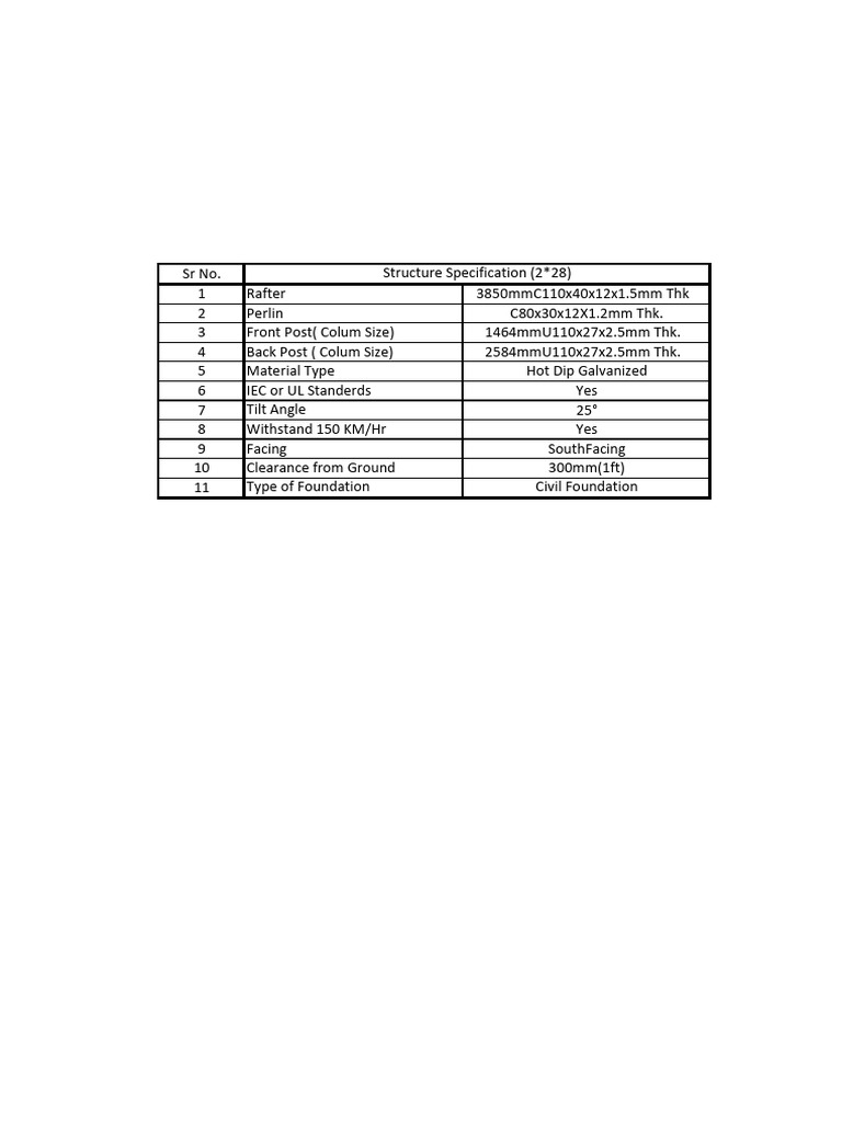 Stracture Specification Updated | PDF