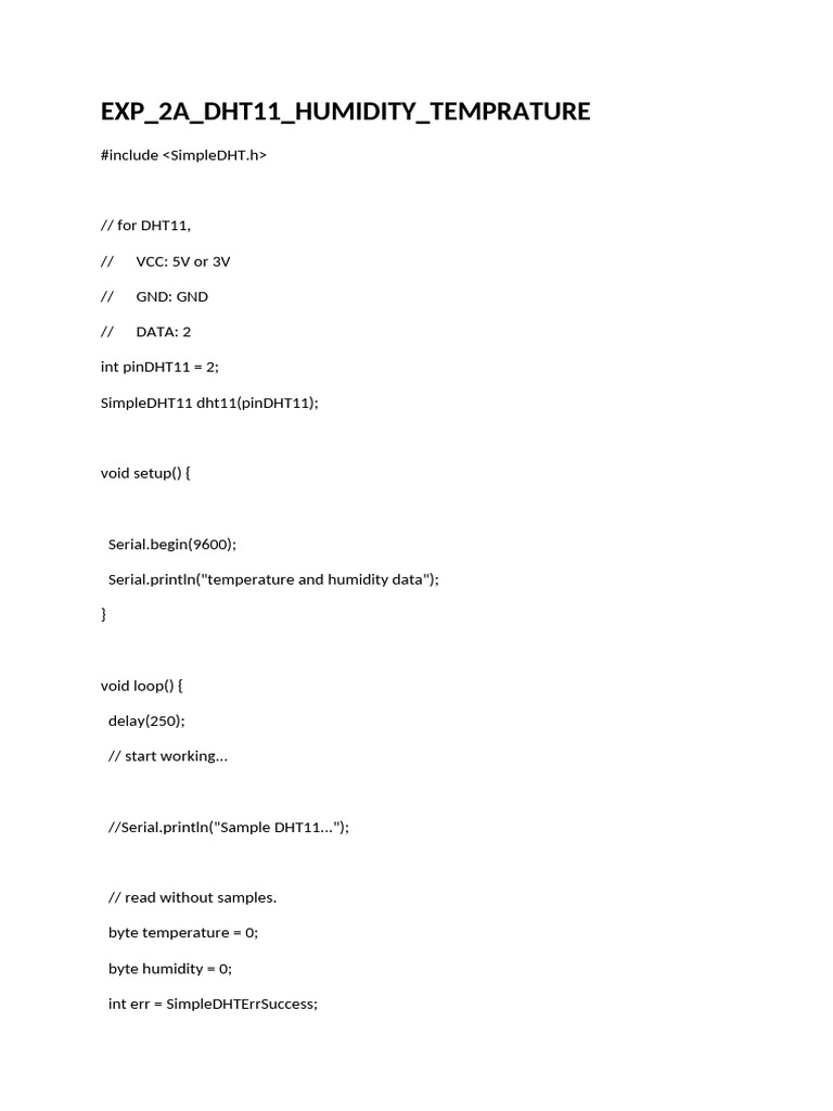 IOT_EXP_2A_DHT11_HUM_TEMP__EXP_2B__OLED_AND_LCD | PDF | Computing | Computer Engineering