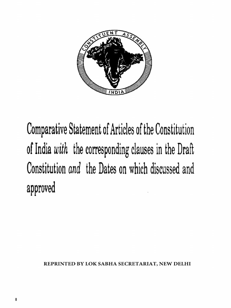 Cad Comparative Articles COI Draft Committee | PDF | Military Operations