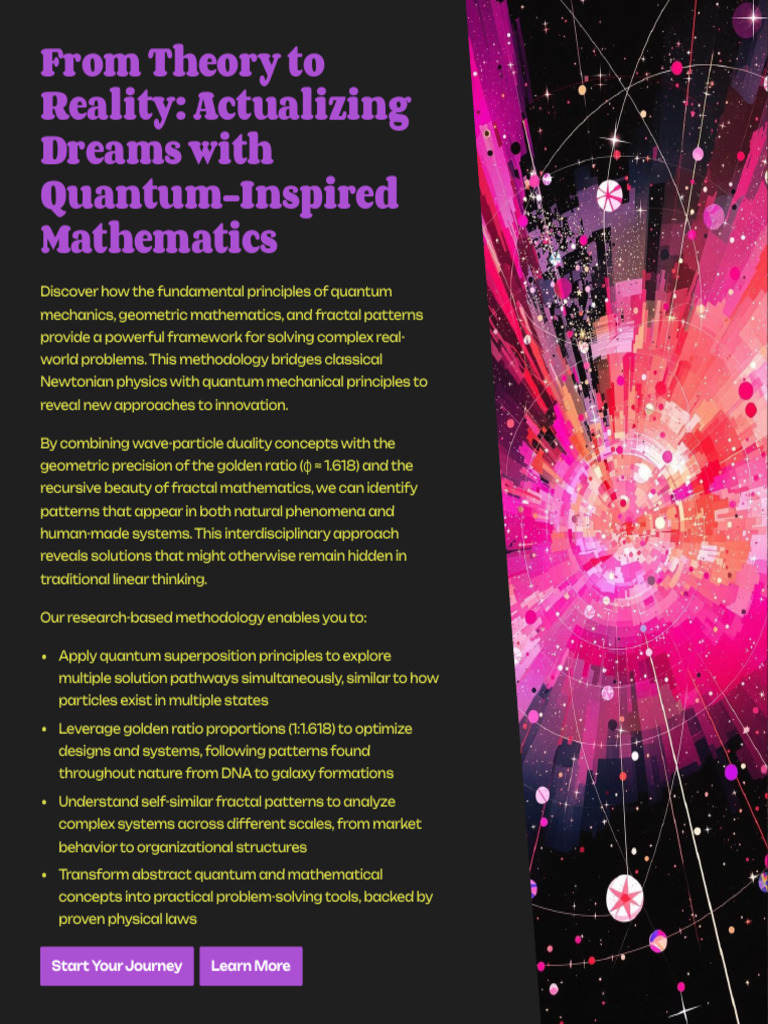 From Theory To Reality Actualizing Dreams With Quantum Inspired ...