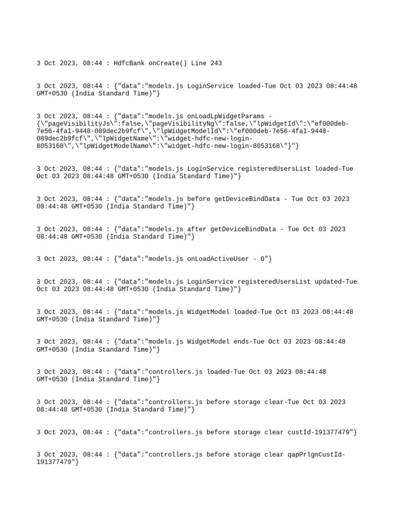 HdfcLogs_20_june_23 | PDF | Application Layer Protocols | Computer File Formats
