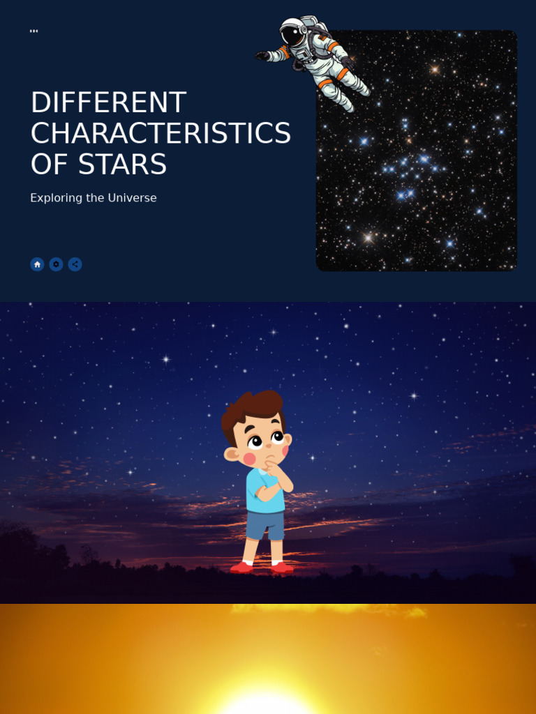 Characteristics of Stars Explained | PDF | Apparent Magnitude | Stars