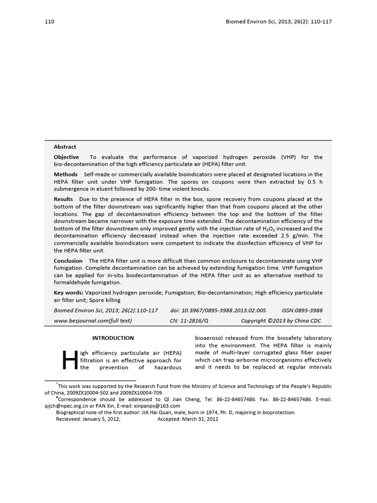 Evaluation+of+Vaporized+Hydrogen+Peroxide+Fumigation+as+a+Method+for ...