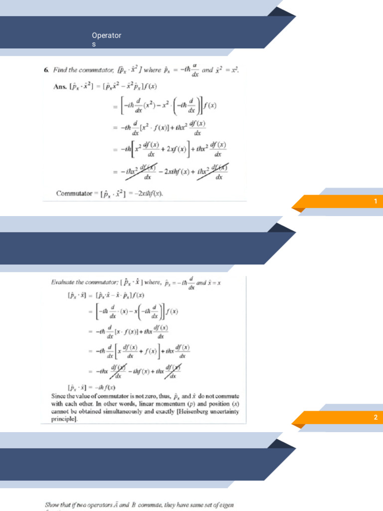 3 Operators 2 1 | PDF