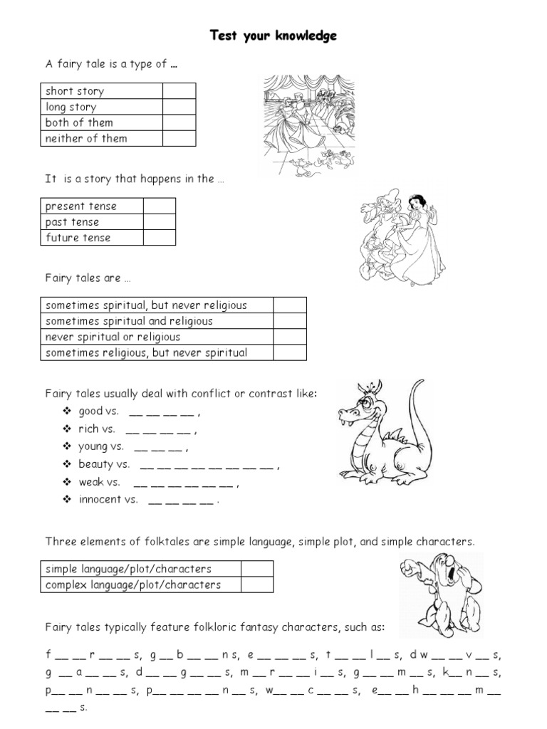 Understanding Fairy Tales and Folktales | PDF
