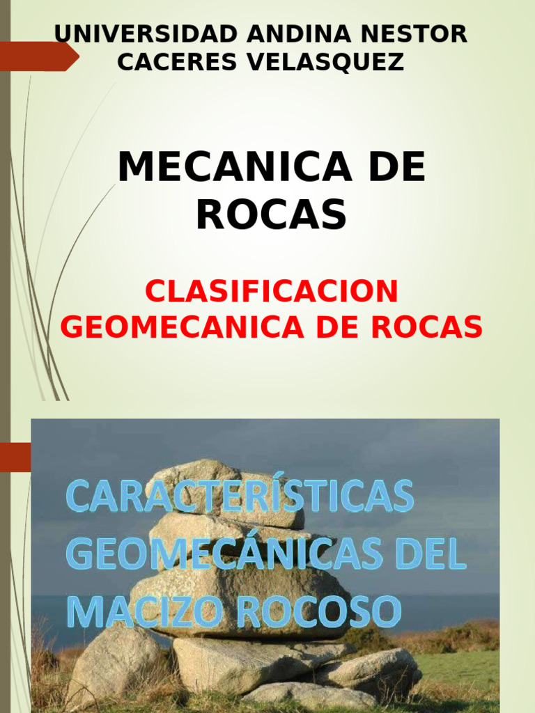 9 Clasificacion de Rocas RQD | PDF