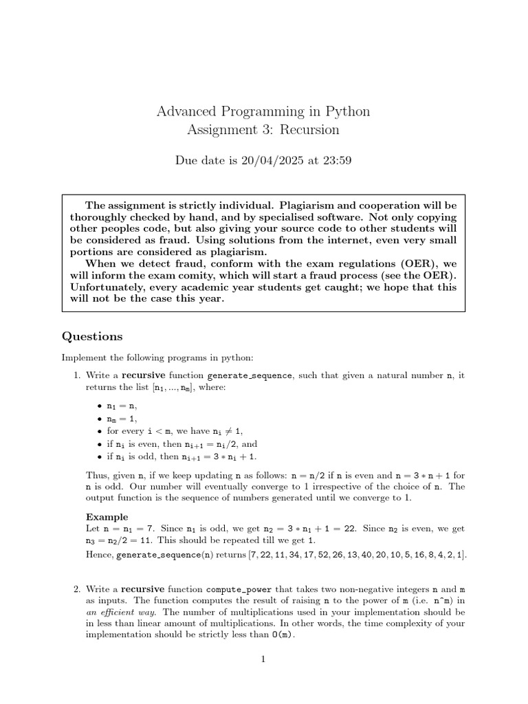 Assignment3 - Advanced Python - UHasselt | PDF | Computing | Software Engineering