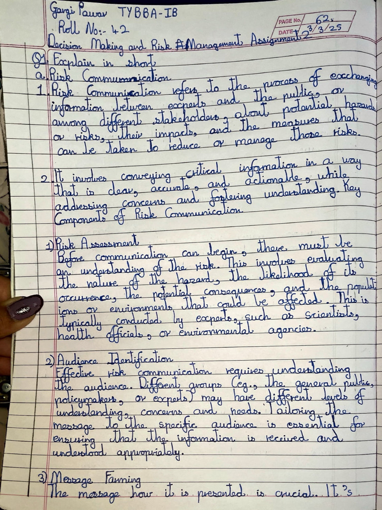 Decision Making & Risk Management Assignment 2 | PDF