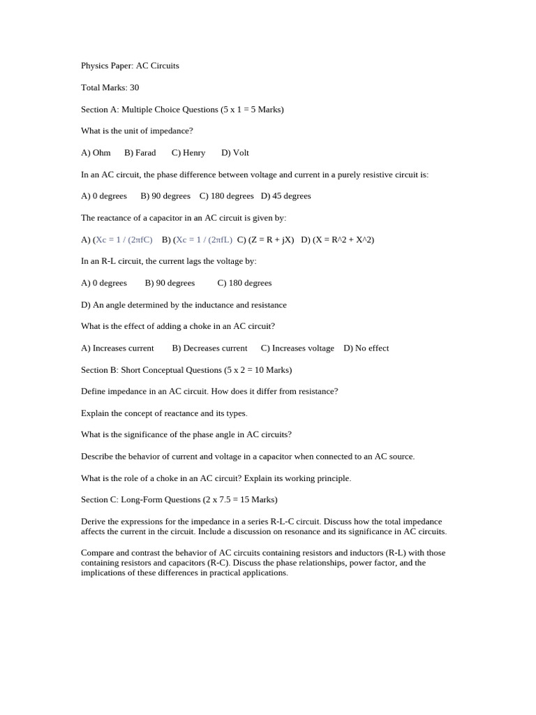 Physics Paper 12 | PDF