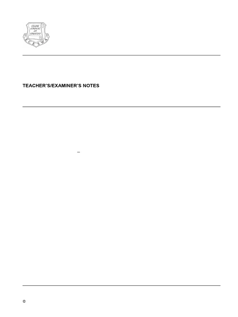 JC English Language Specimen 2024 - 2026 Teachers Notes Paper 4 | PDF ...